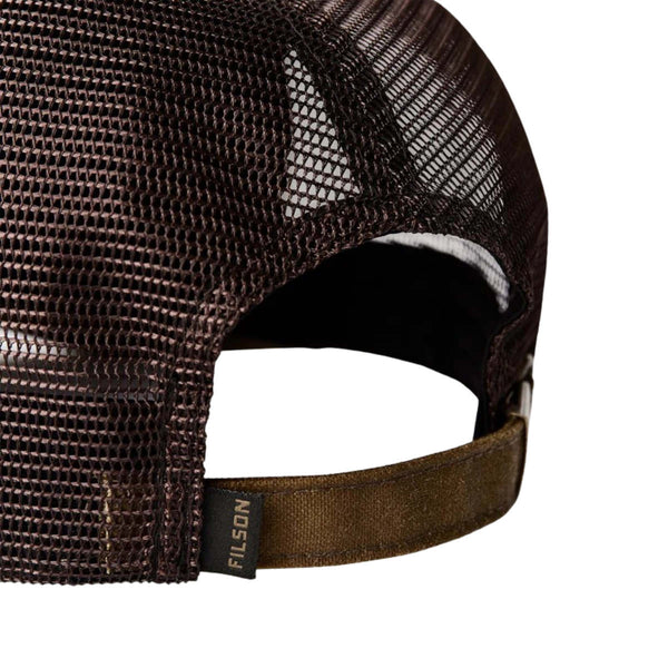 Filson Logger Mesh Cap Dark Tan - Natural Man