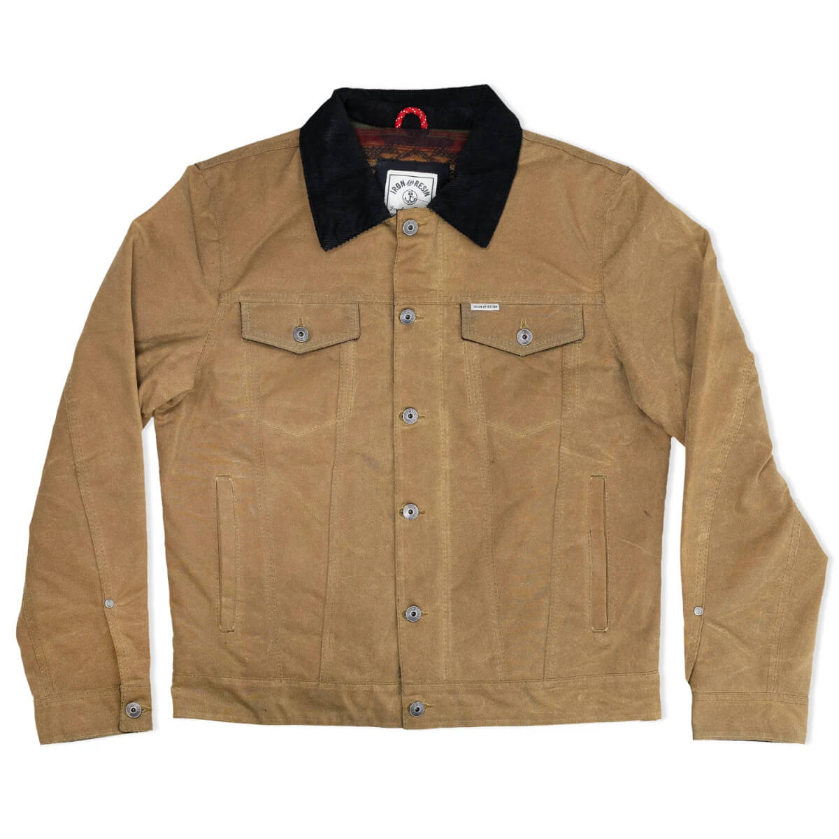 Jackets & Coats | Canvas Jacket | Mackinaw Wool Coat - Natural Man