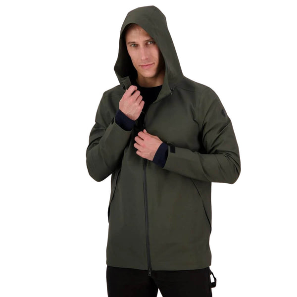 Swanndri Swanson Rain Jacket Forest | Anorak Jacket | Free UK Delivery ...