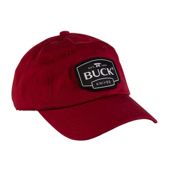 Buck Six-Panel Cardinal Logo Hat - Natural Man