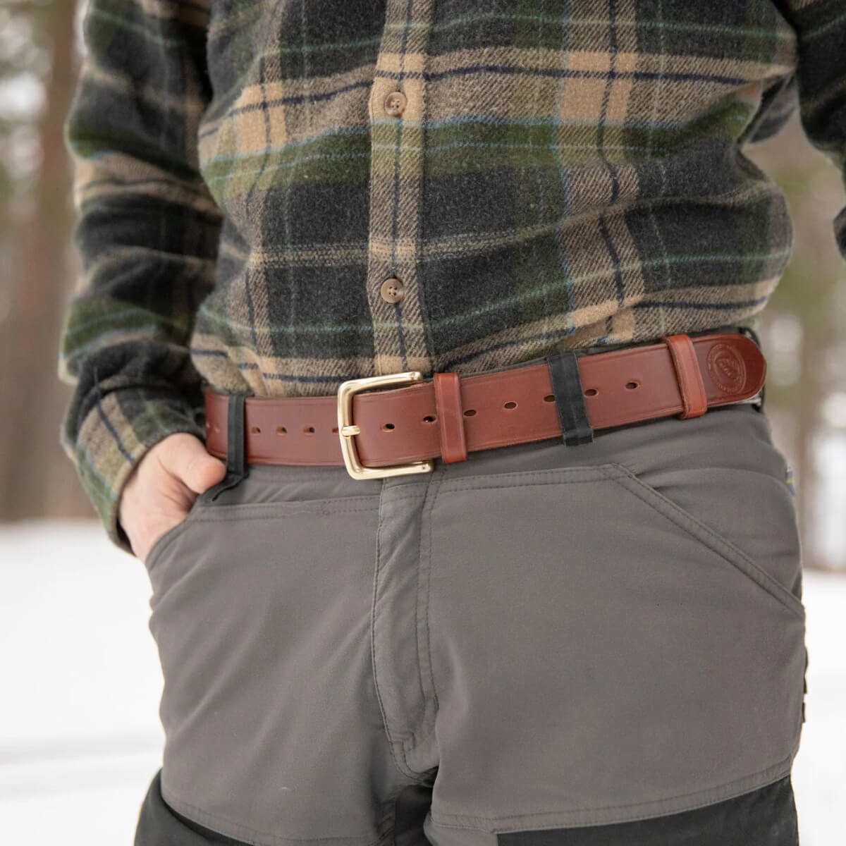 Casstrom Swedish Forest Belt | Handmade Bushcraft Belt - Natural Man