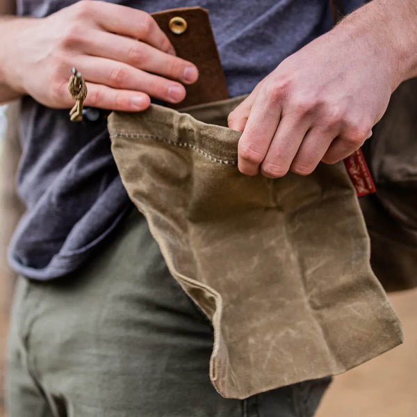 Frost River Belt Foraging Pouch | Made in USA - Natural Man