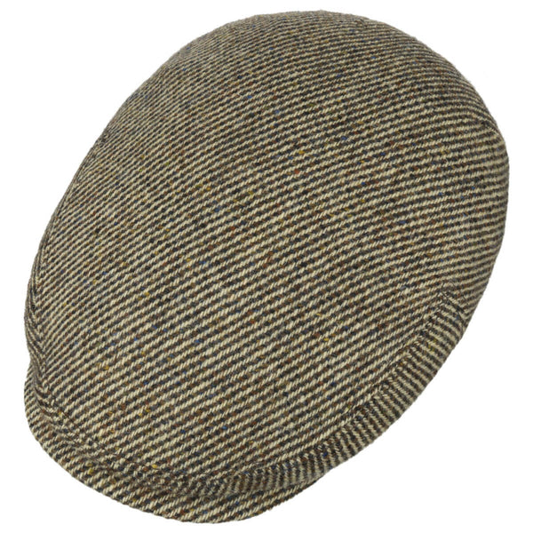 Stetson Kent Lifton Flat Cap Beige-Brown | Free UK Delivery - Natural Man