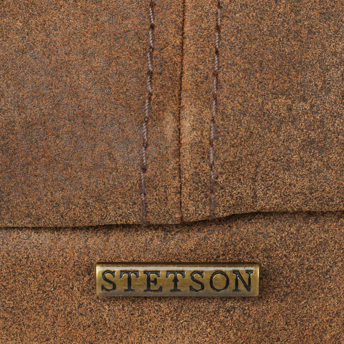 Stetson Leather Burney Hatteras Brushed Pigskin Hat | Free UK Delivery ...