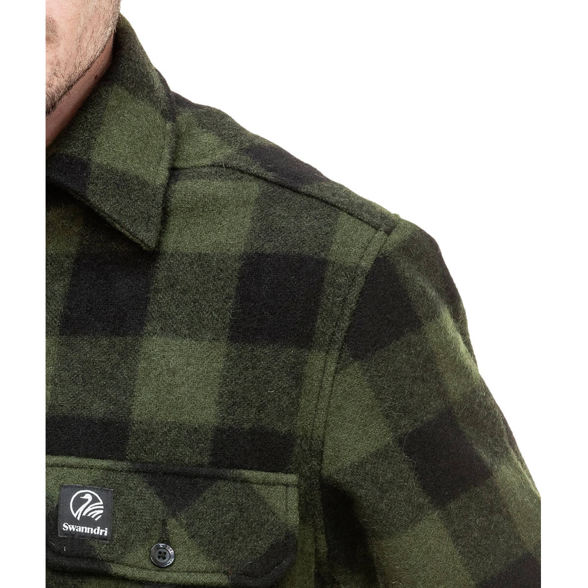 Swanndri Men's Ranger Extreme Wool Shirt | Bushcraft Clothing - Natural Man